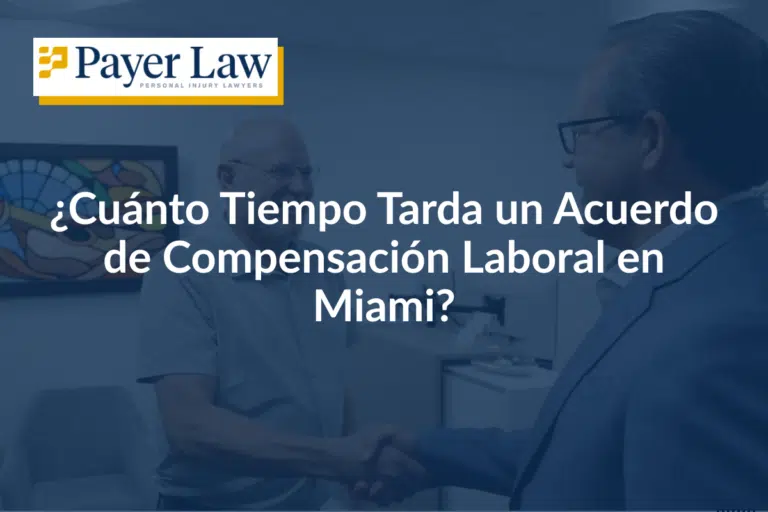 ¿Cuánto Tiempo Toma un Acuerdo de Compensación Laboral en Miami?
